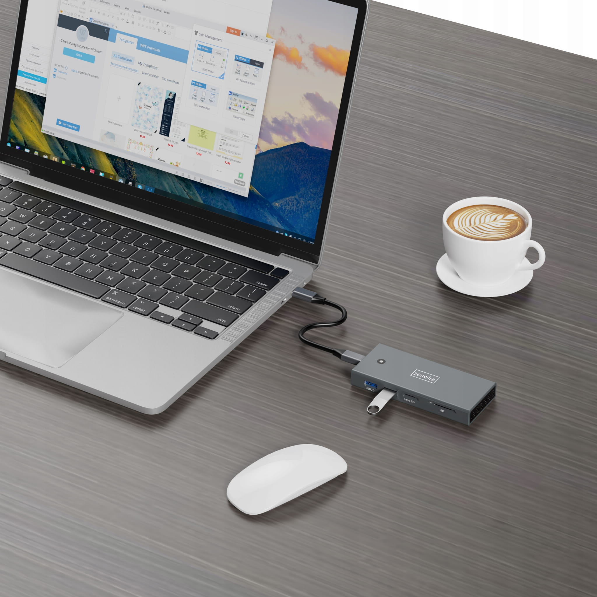 HUB Kieszeń Obudowa dysk SSD M2 NVME PCIE SATA Ngff USB-C TF SD Adapter ...